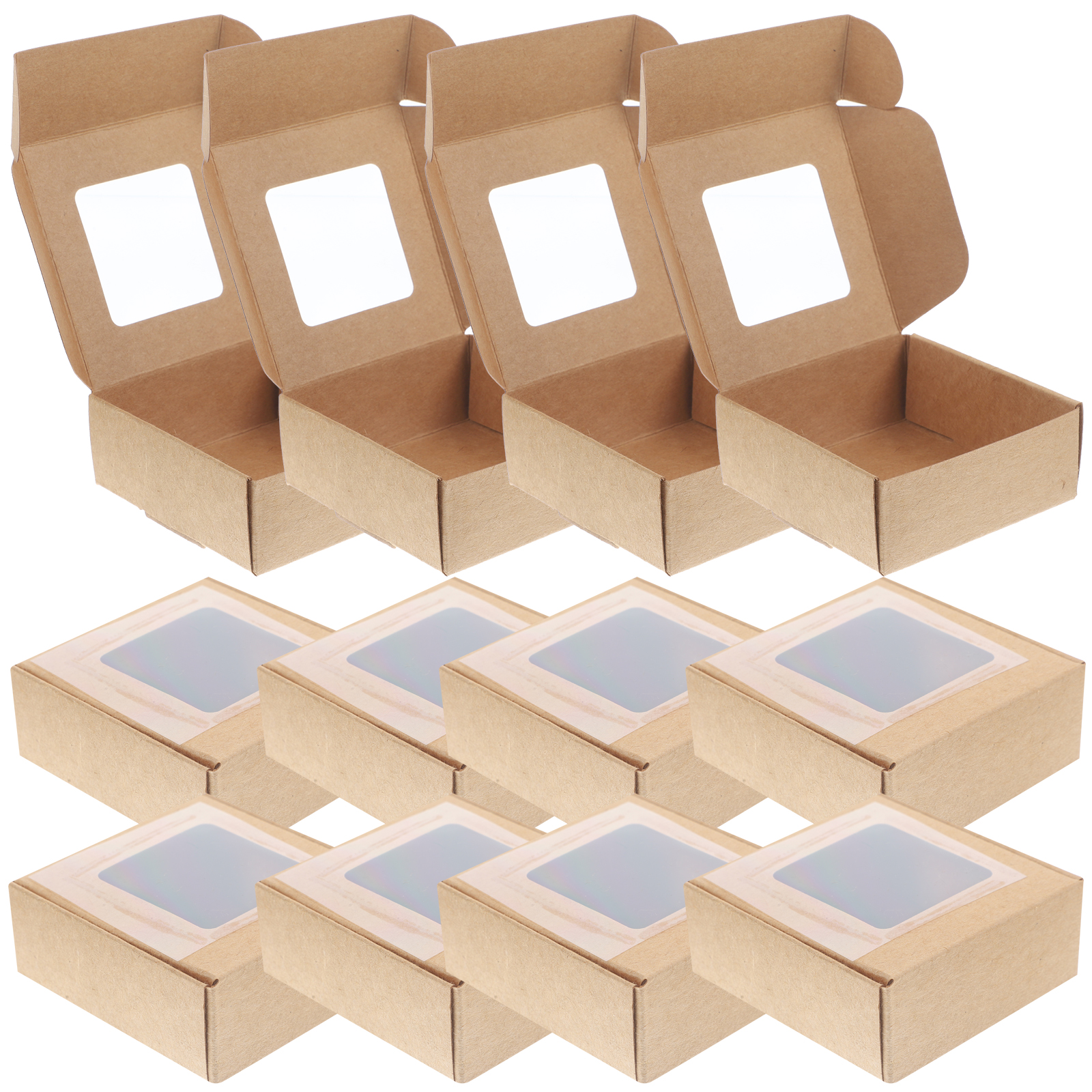 Paper Gift Storage Boxes Party Jewelry Organizer Packing Mini Food ...