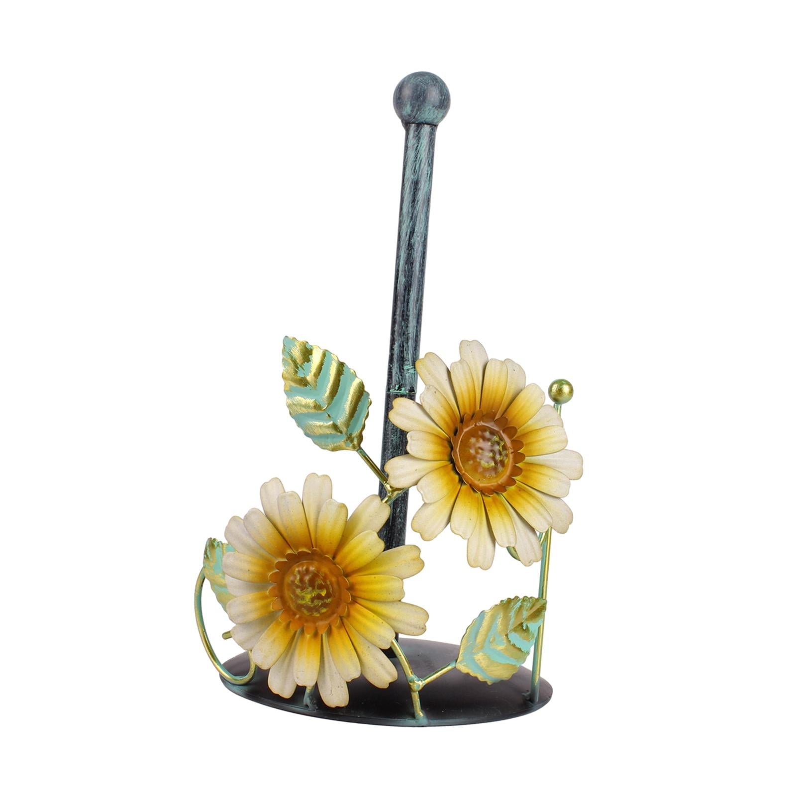 Paper Holder Metal Paper Rack for Indoor Bathroom Kitchen Yellow Green ...