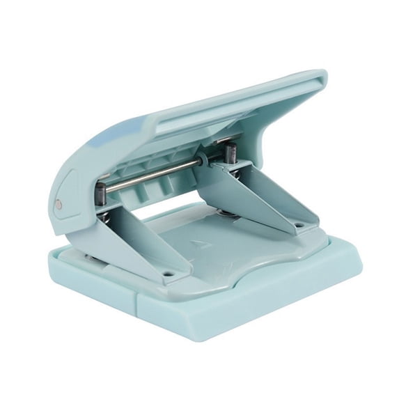Paper Hole Puncher with Alignment Guide Chip Tray Double Hole Tool 20 ...