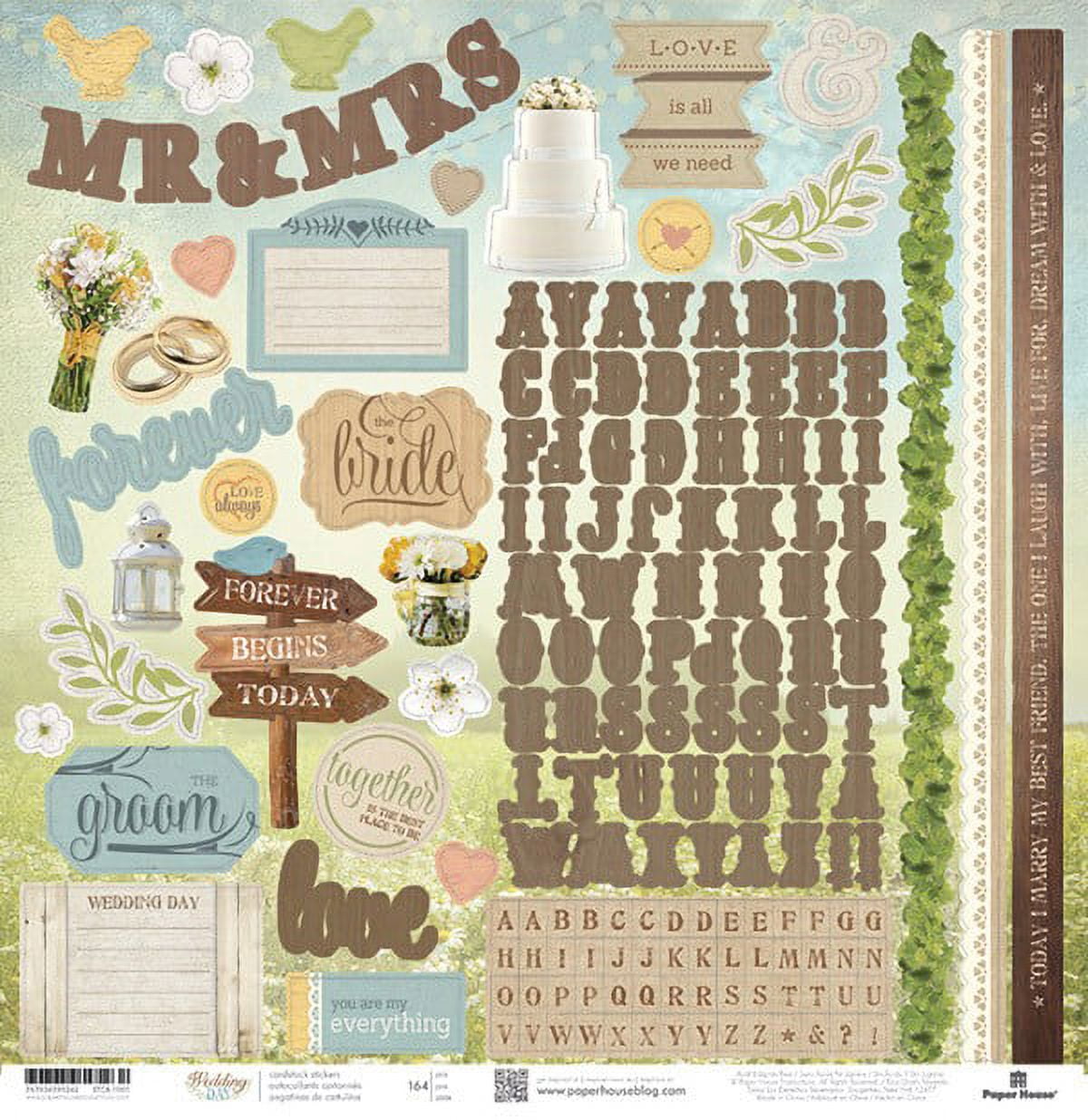 Paper House Cardstock Stickers 12 x 12 - Walmart.com