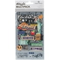 Paper House STA0038E Mixed Media Multipack Stickers - New York City ...