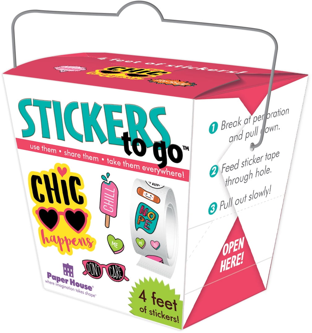 Paper House Productions Express Yourself Mini Stickers to Go 4ft ...