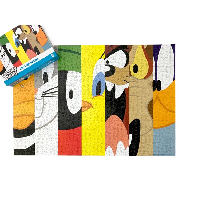 Paper House Productions Looney Tunes Character Slices 1000-piece Jigsaw ...