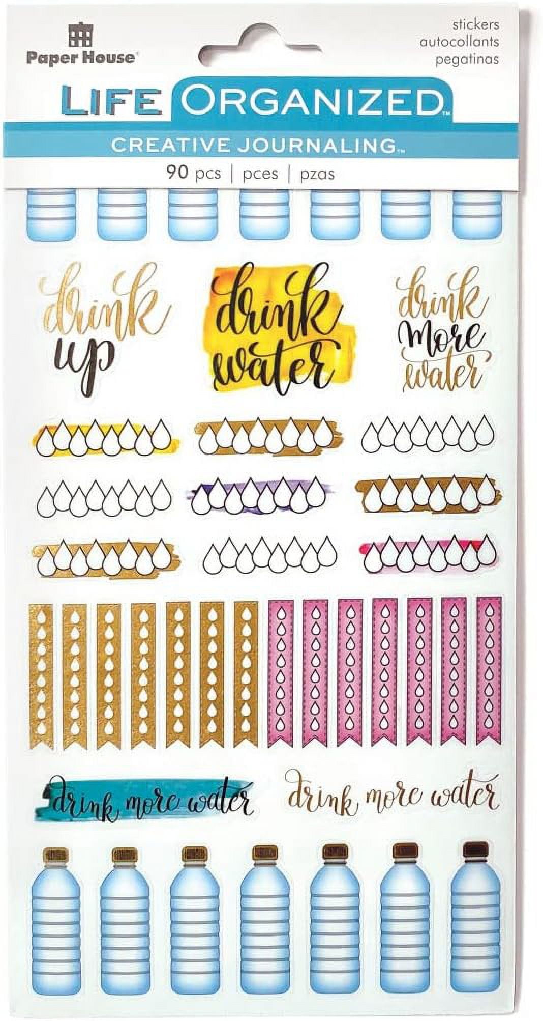 Paper House Productions STPL-1002 Trackers Creative Journaling Stickers ...