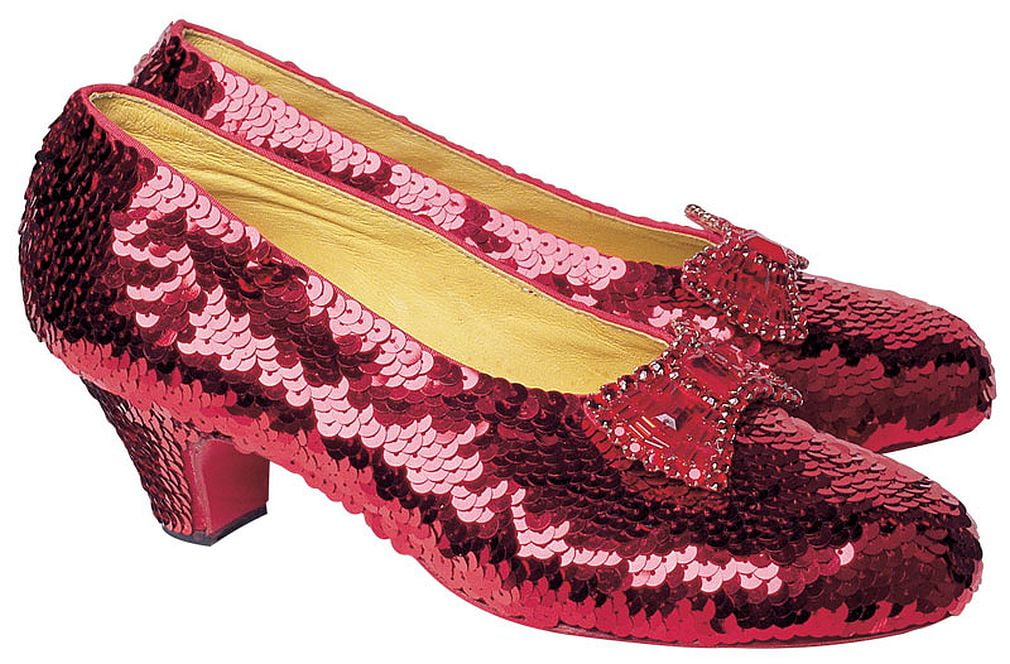 Paper House Productions Wizard of Oz Ruby Slippers Die-Cut 3.25" Vinyl ...