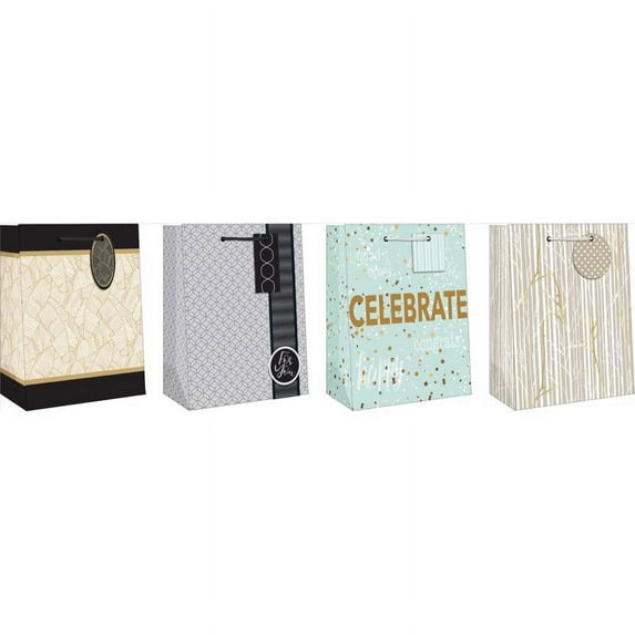 Paper Images Assorted General Formal Designs Medium Gift Bag - Walmart.com