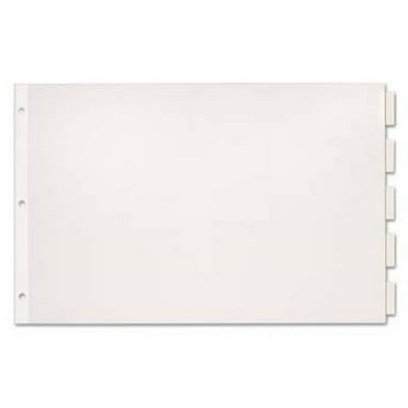 Cardinal OneStep Printable Table of Contents, Letter Page Dividers, 52 ...
