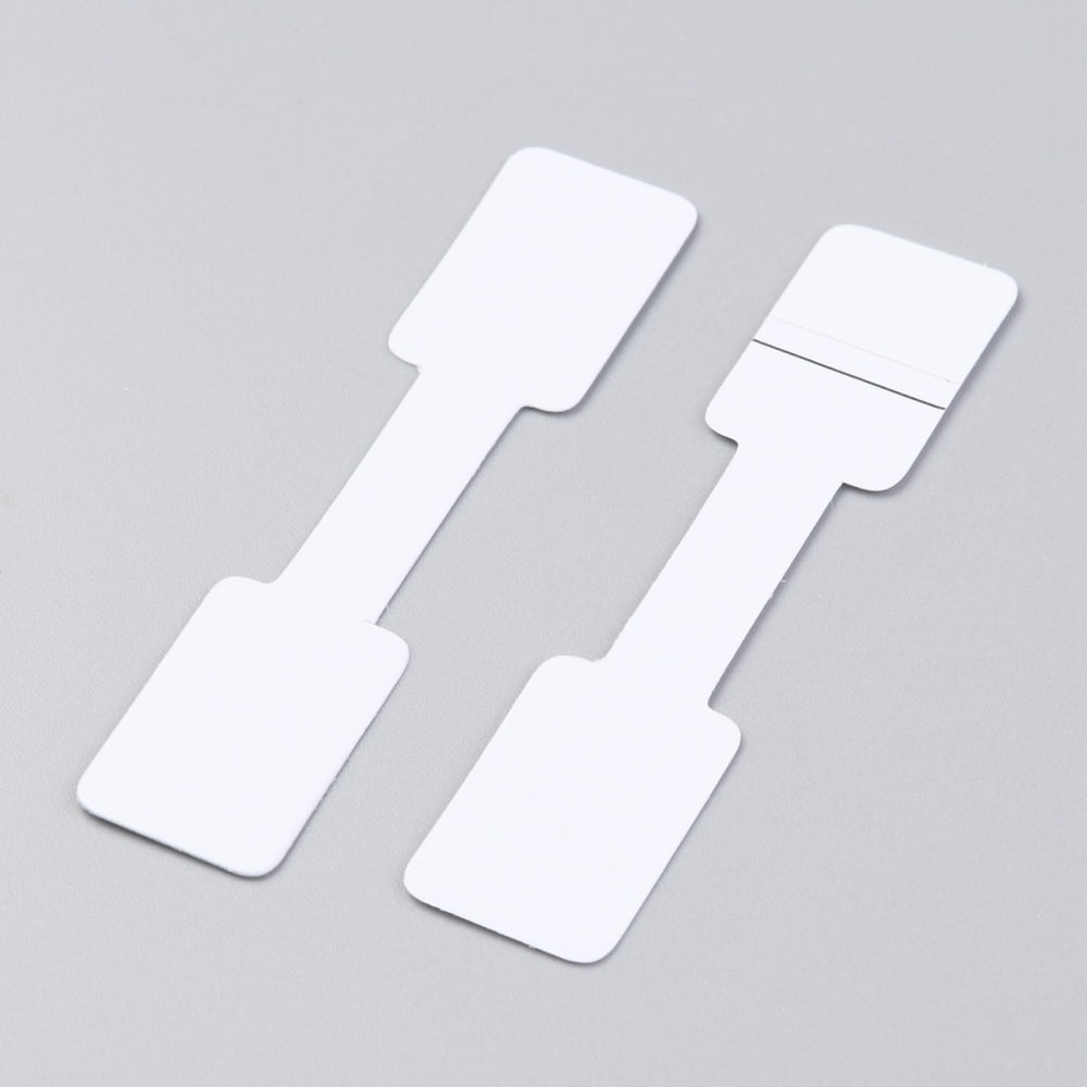 Paper Jewelry Display Price Label Cards Paper Price Tag Sticky ...