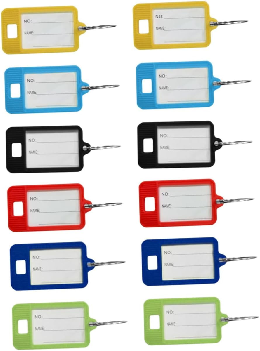 Paper Key Tags 50Pcs Key Tags Useful Practical Number Classified Tags ...