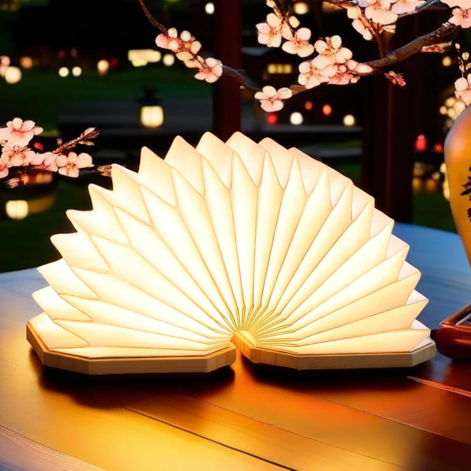 Paper Lamp Japanese Gifts House Warming Gifts, Book lamp 3 Colors ...