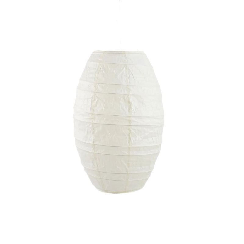 Paper Lantern Lampshade: Foldable Oval Paper Lampshade Hanging Lantern ...