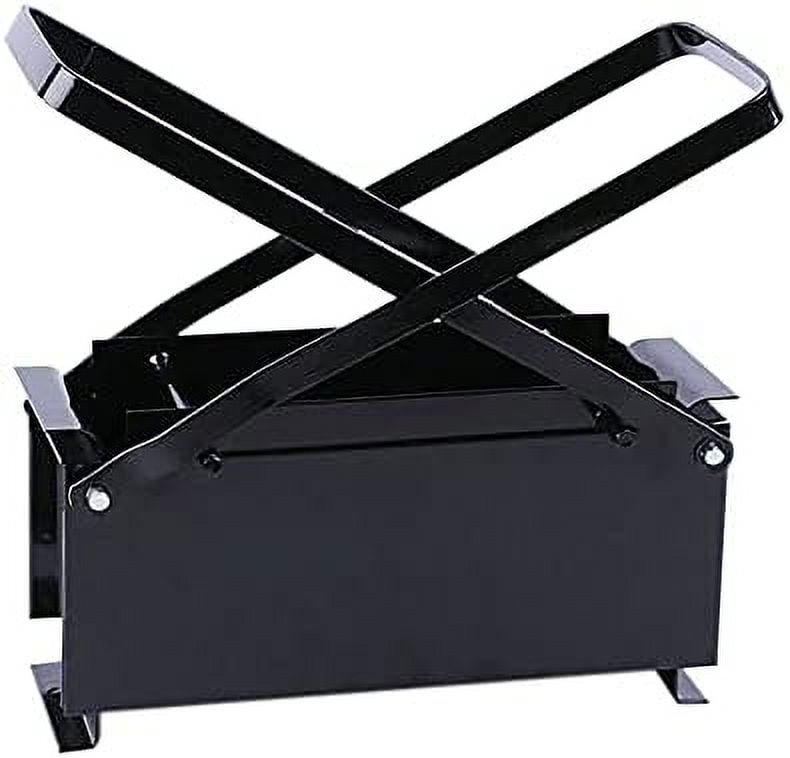 Paper Log Briquette Maker Manual Paper Press Machine, Durable Iron ...