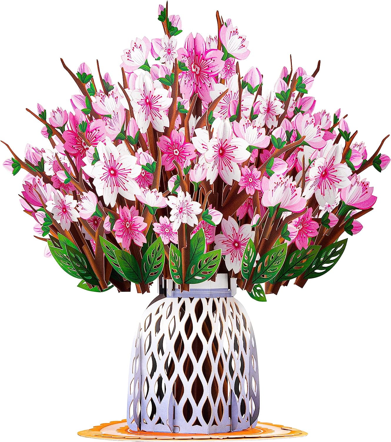 Paper Love HugePop 3D Cherry Blossom Pop Up Flower Card, with ...