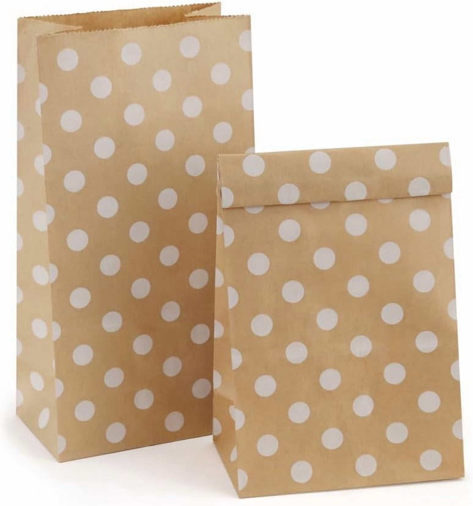 Paper Lunch Bags 4lb 50Pcs Kraft Brown Snack Bags Bulk, for Craft ...