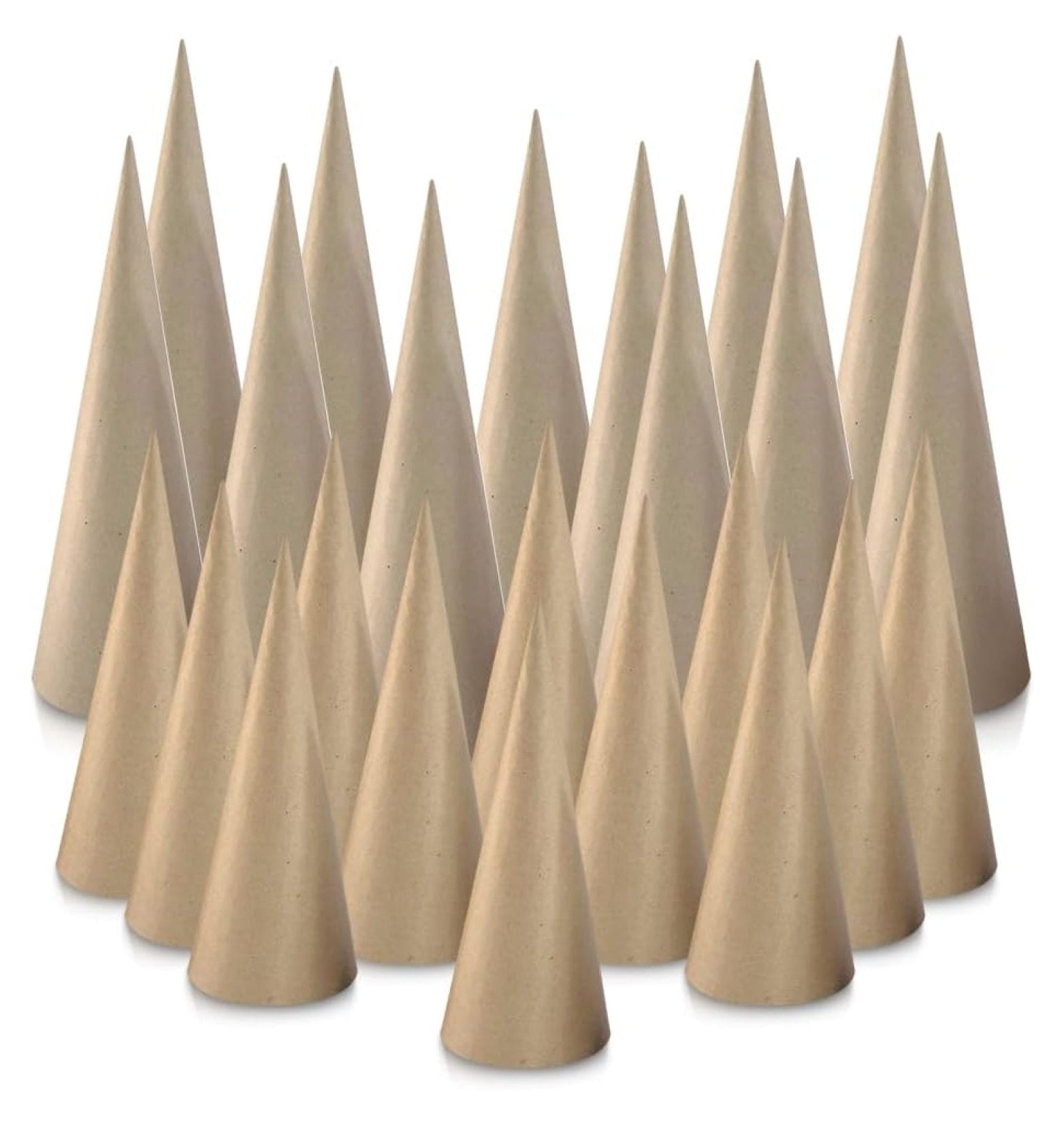 Paper Mache Cones Variety Pack (Set of 24) - Walmart.com
