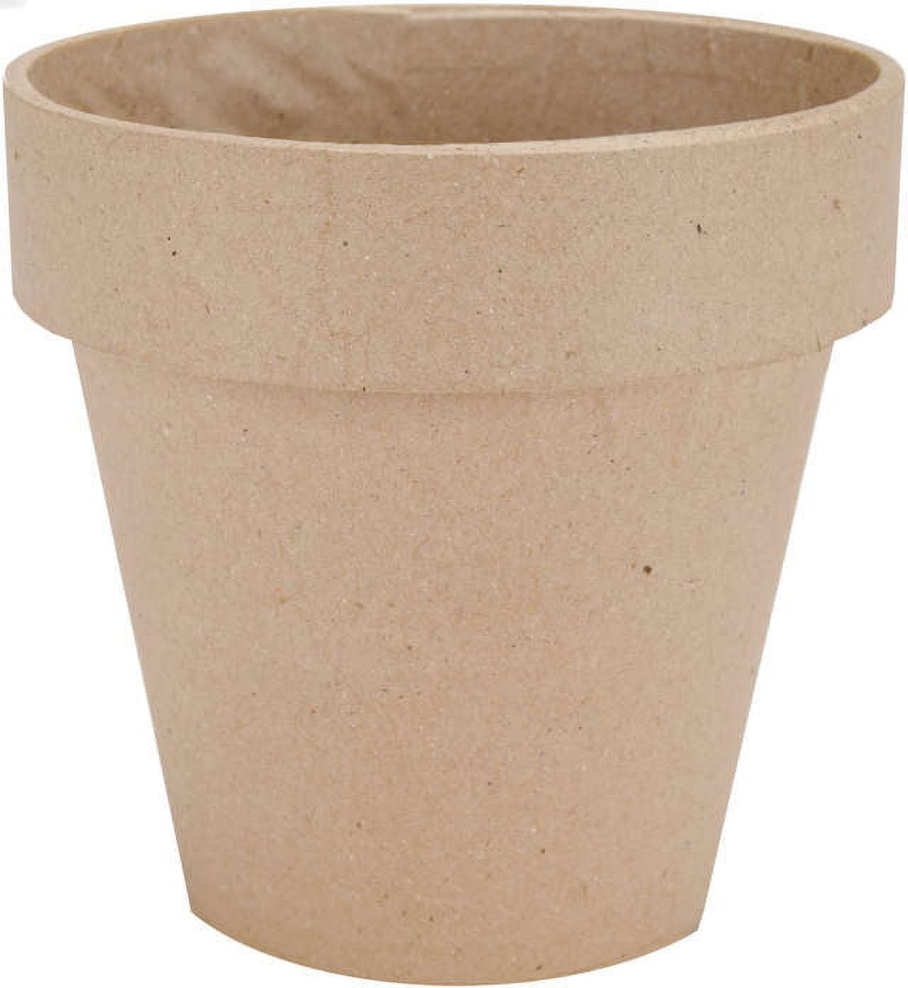 Paper-Mache Flower Pot-5", Pk 6, DCC - Walmart.com