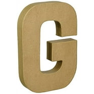Paper-Mache Letter 8"X5.5"-V - Walmart.com