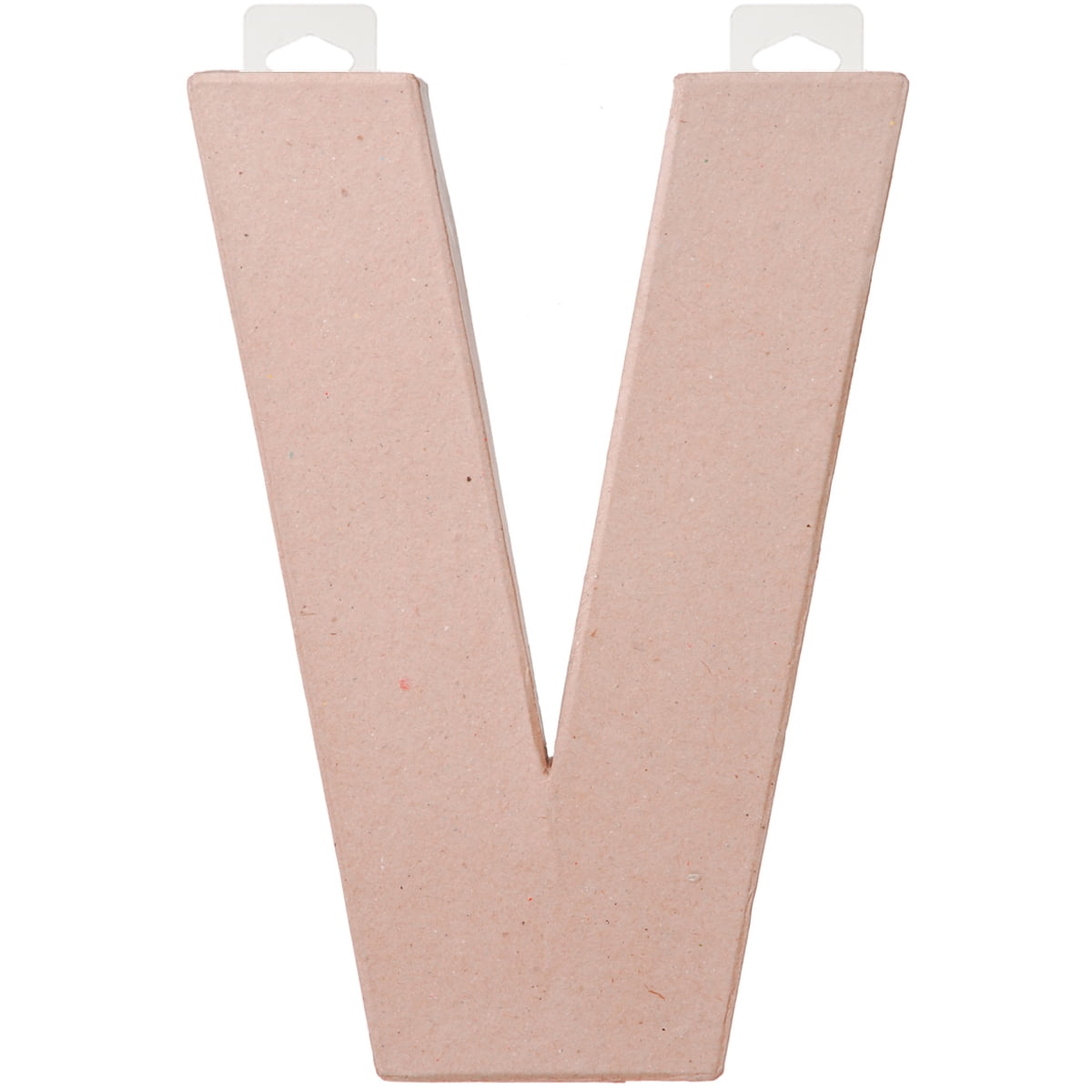 Paper Mache Letter V 8 X 5.5 Inches - Walmart.com