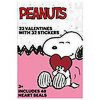 Paper Magic Peanuts Deluxe Valentine Exchange Cards With Bonus Stickers ...