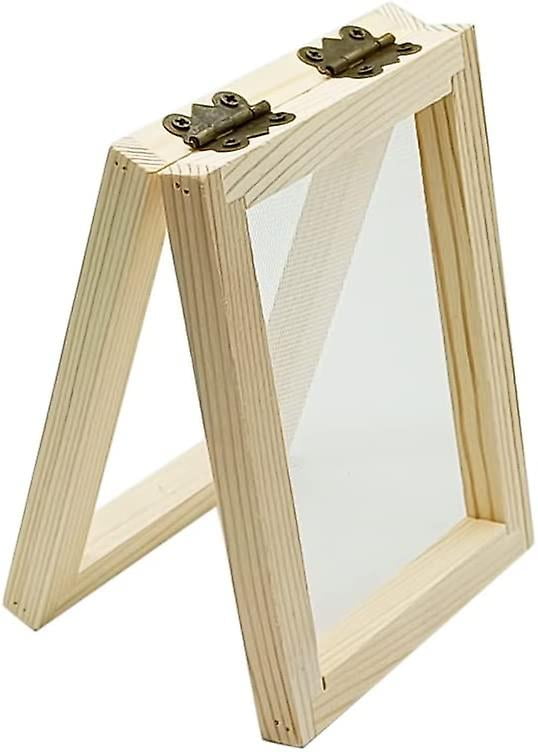 Paper Making Screen Natural Wooden PaperMaking Mould Wooden Paper ...