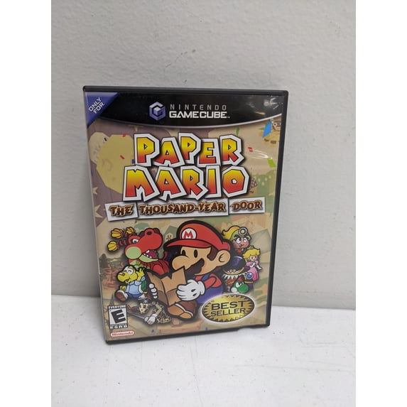 Nintendo Paper Mario - Authentic GameCube Game, Complete with Original ...
