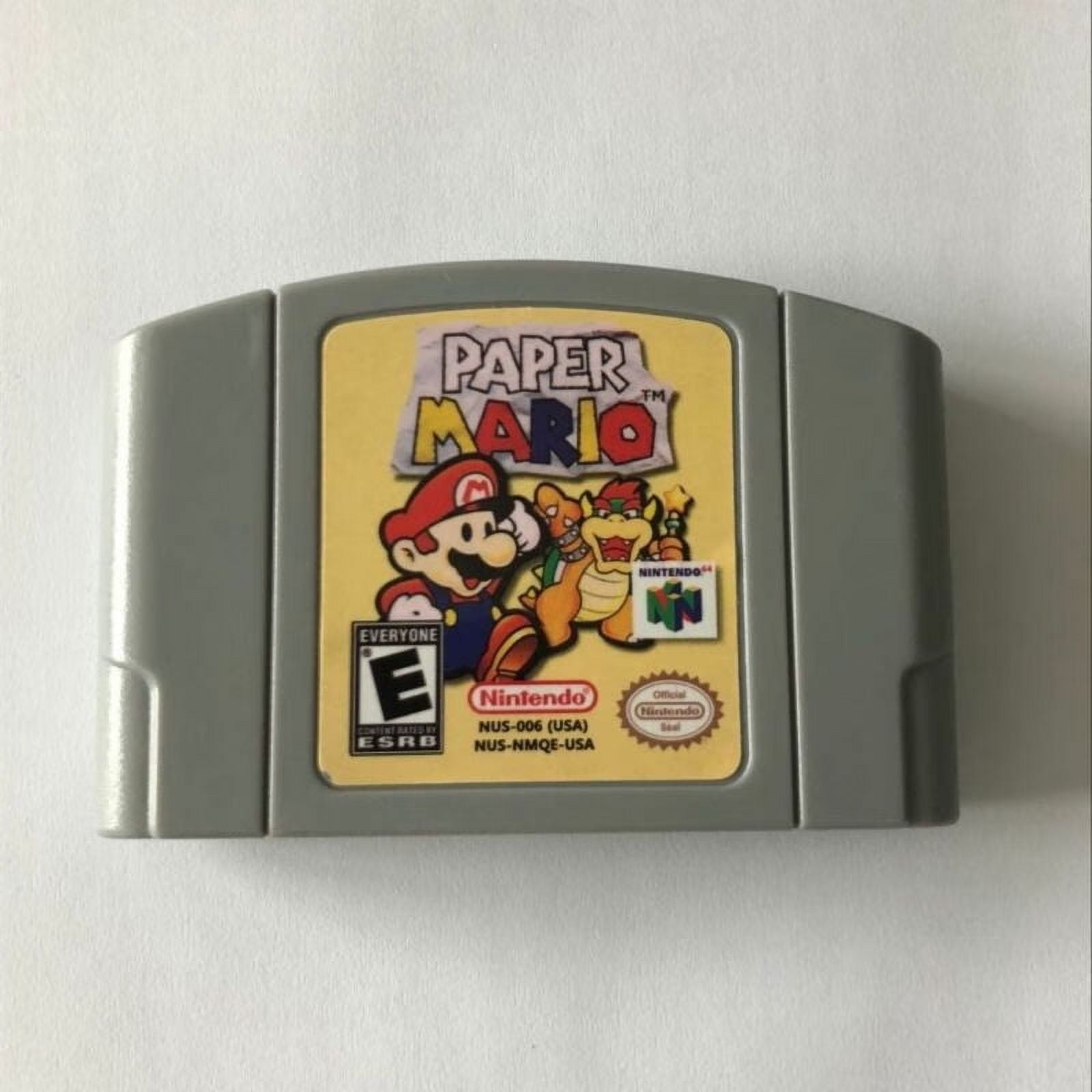 Paper Mario N64 Game,US Version - Walmart.com