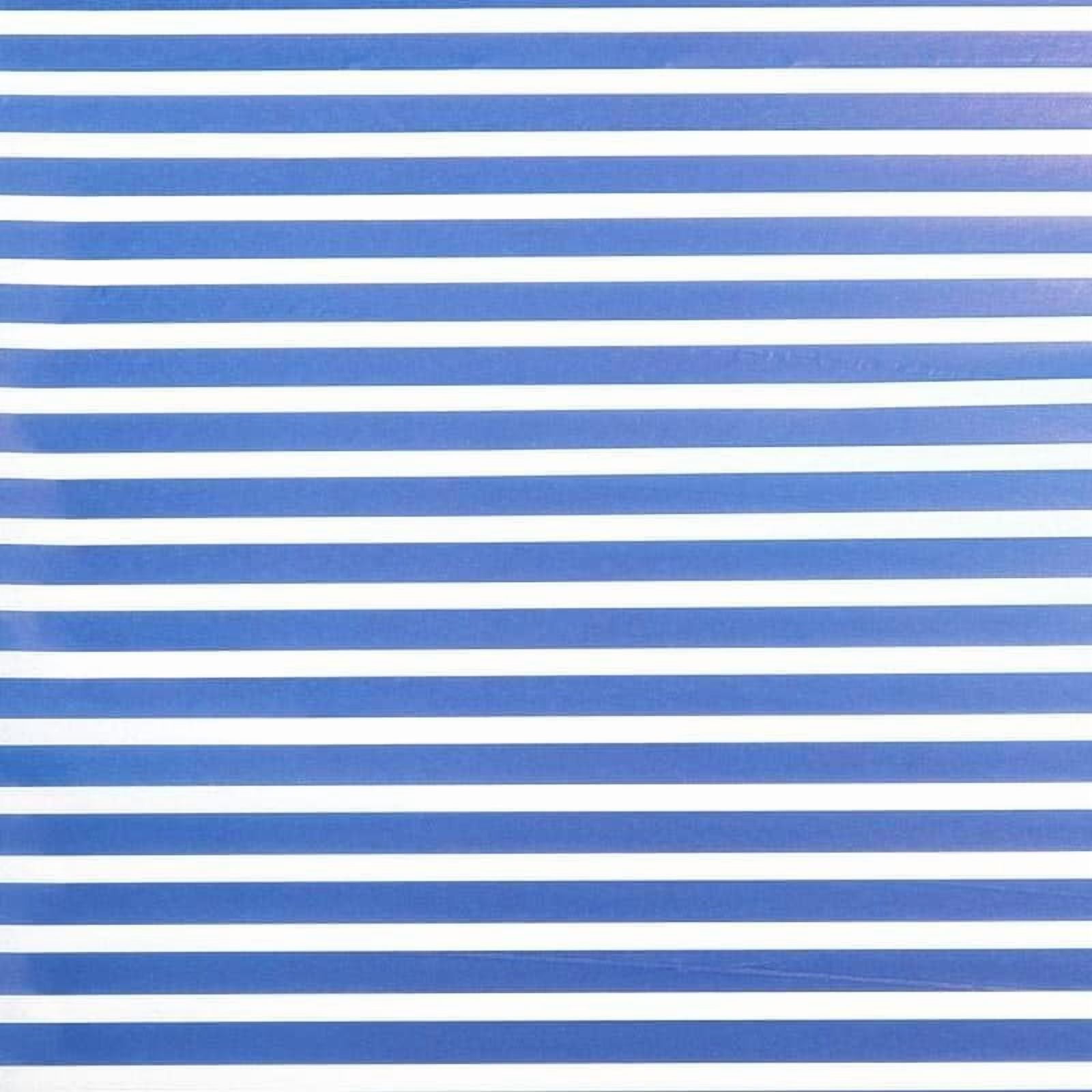 Paper Mart Awning Stripe Tissue Paper Bulk Quantity, 240 Sheets, Blue ...