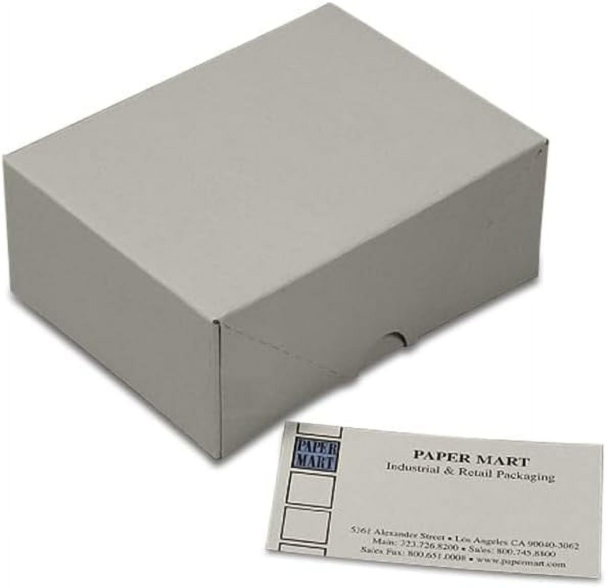 Paper Mart Business Cards Boxes 4-7/8" X 3 1/2" X 2" | Quantity: 100 ...