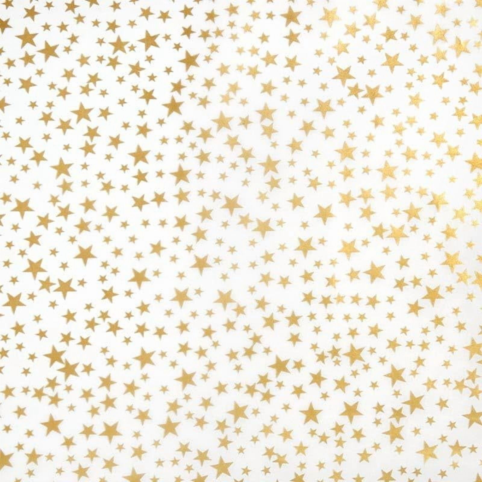 Paper Mart Gold Star Tissue Paper, 20 x 30 Inch Sheets of Decorative ...