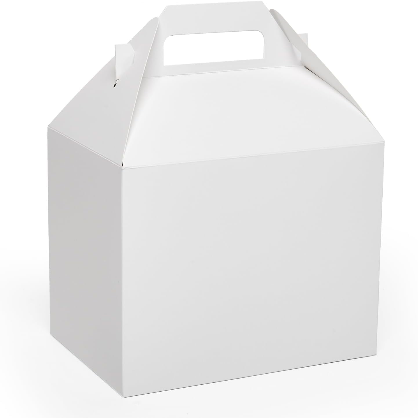 Paper Mart Large Gable Boxes, Pack of 100 White Gable Boxes, 8 x 4 7/8 ...