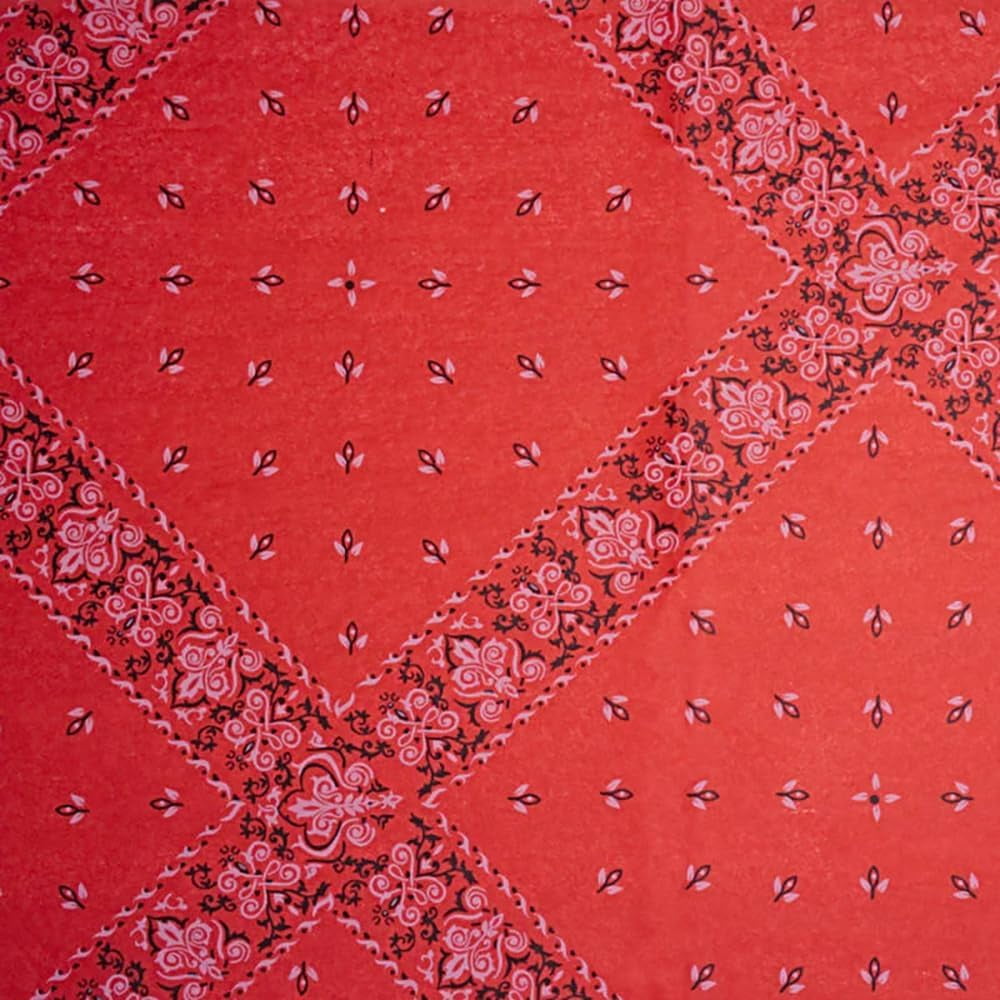 Paper Mart Red Bandana Tissue Paper, 20 x 30 Inch Sheets of Decorative ...