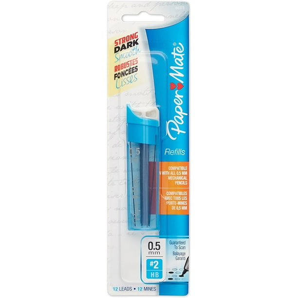 Paper Mate 0.5mm Mechanical Pencil Lead Refills, 12-Count - Walmart ...