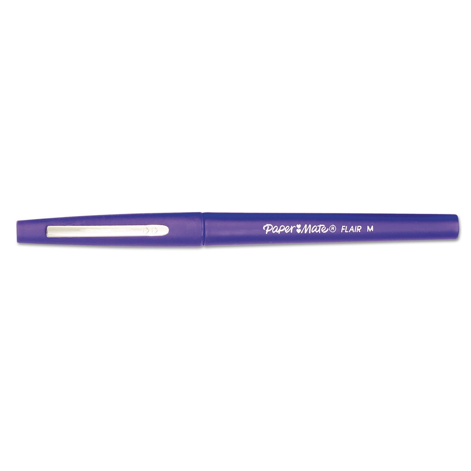 Paper Mate 8450152 Point Guard Flair Needle Tip Stick Pen, Purple Ink ...