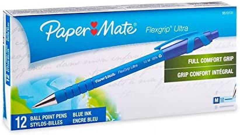 Paper Mate 9510131 Flexgrip Ultra ST Ballpoint Pen, Features a Textured ...