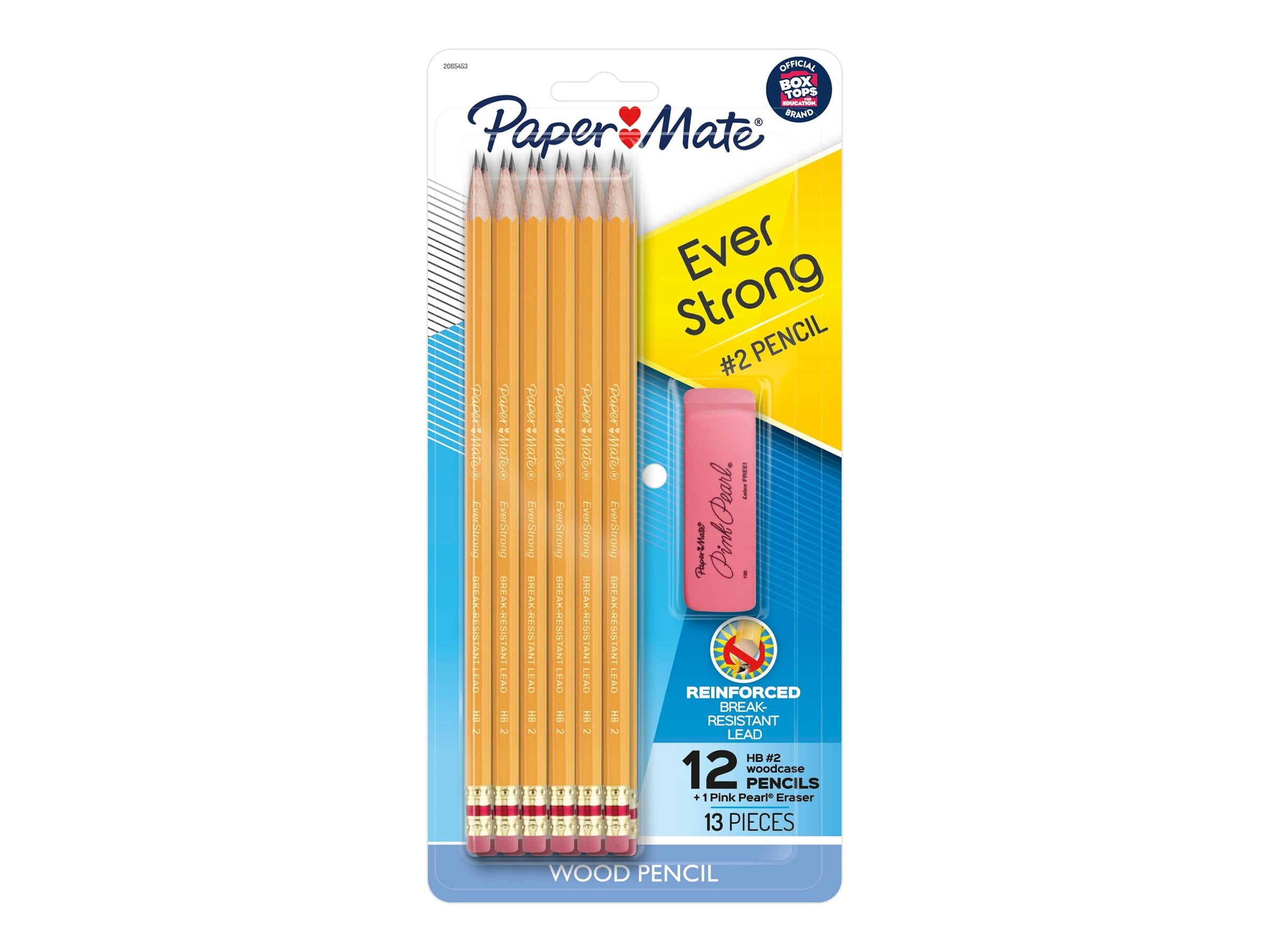 Paper Mate EverStrong - Pencil - HB - with eraser (pack of 12 ...