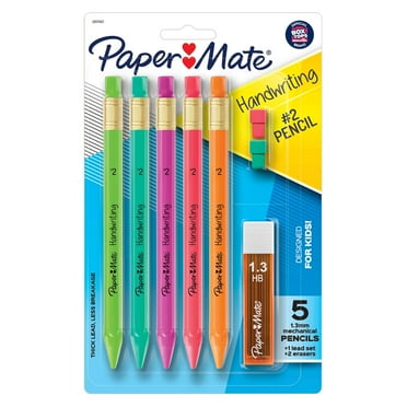 Pen+Gear Refillable Mechanical Pencils 0.7mm with Lead Refills, Set of ...
