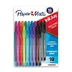 Paper Mate Bold Retractable Ballpoint Pens, 1.4mm, Assorted Colors, 12 ...