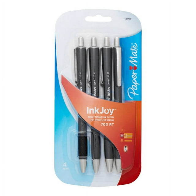 Paper Mate® InkJoy™ 700RT Retractable Ballpoint Pens, Medium Point, 1.0 ...