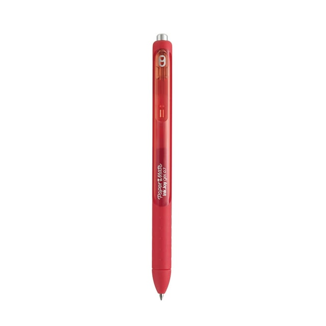 Paper Mate InkJoy Gel Pens, Fine Point, 0.7 mm, Red Ink - Walmart ...