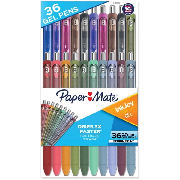 Paper Mate InkJoy Colorful Gel Pens, Medium Point (0.7 mm), Assorted ...