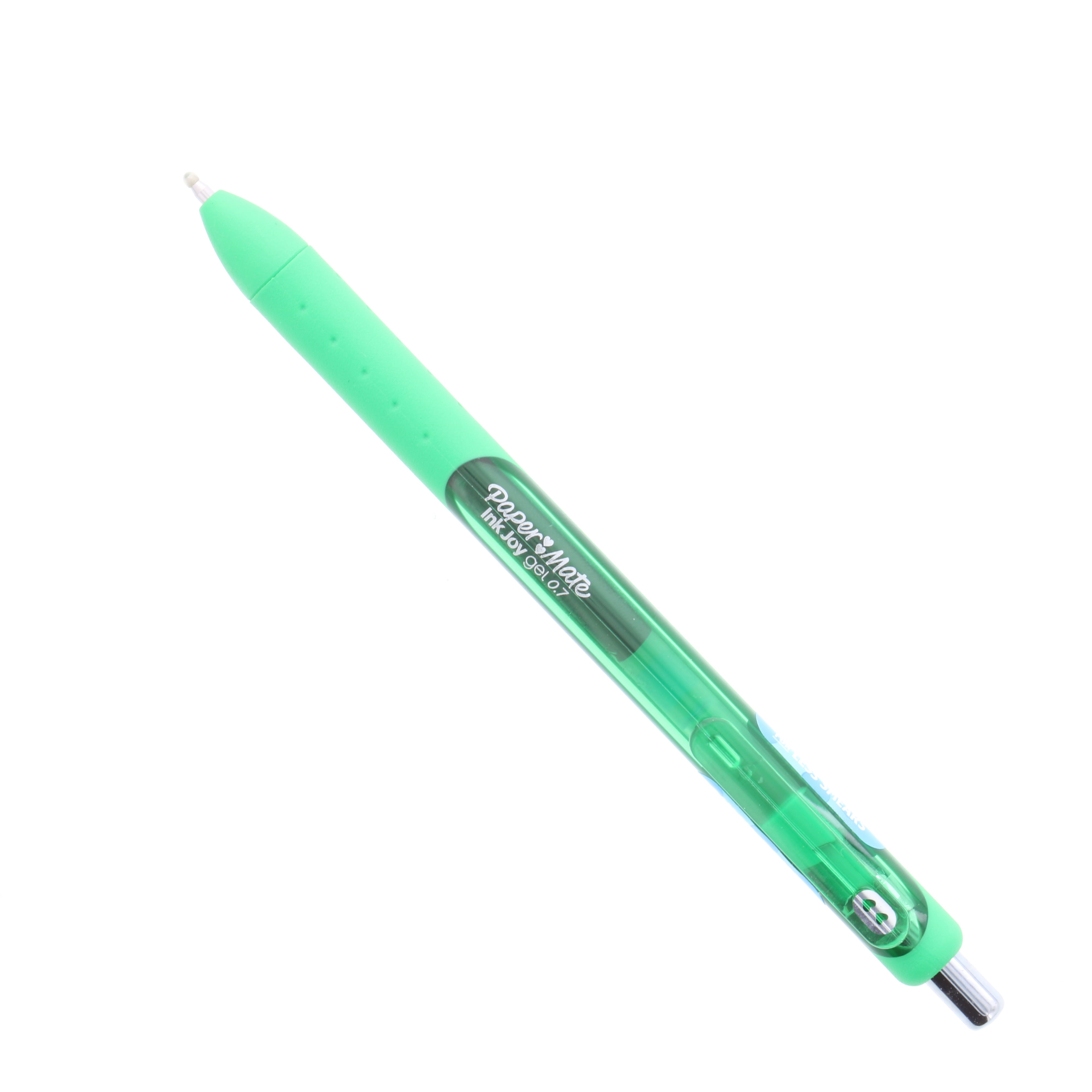 Paper Mate Inkjoy Gel Pen, .7mm, Green - Walmart.com