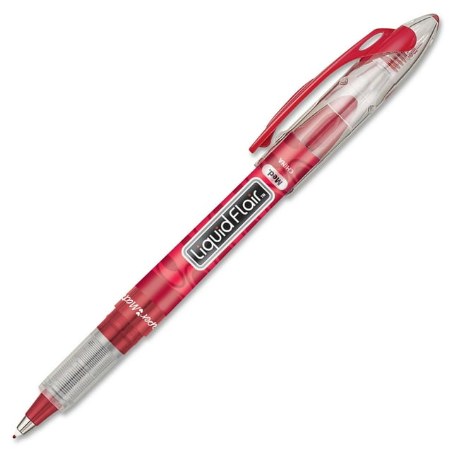 Paper Mate, PAP21002BH, Liquid Flair Marker Pens, 1 Dozen - Walmart.com