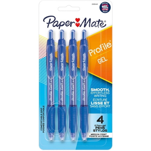 2PC Paper Mate Profile 0.7mm Retractable Gel Pen (2095448) - Walmart.com