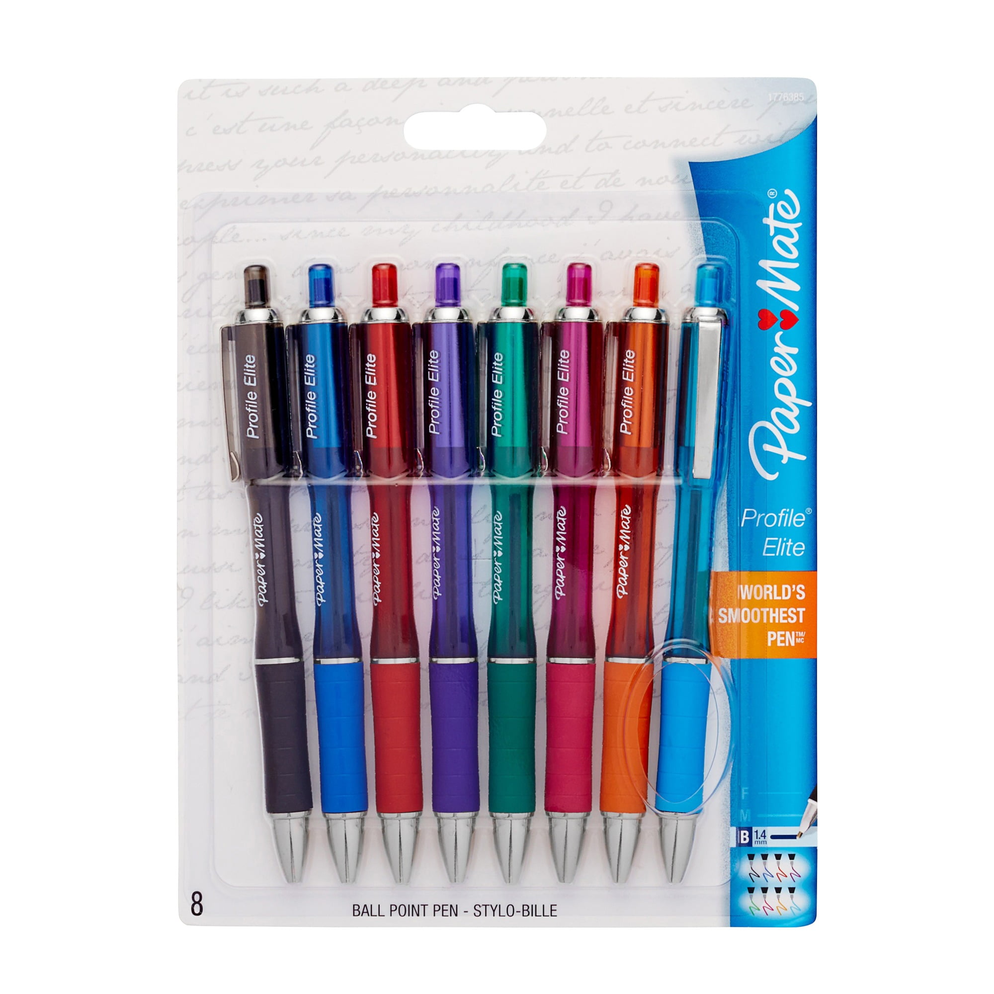 Paper Mate Profile Elite Retractable Ballpoint Pen Bold Point Multi ...