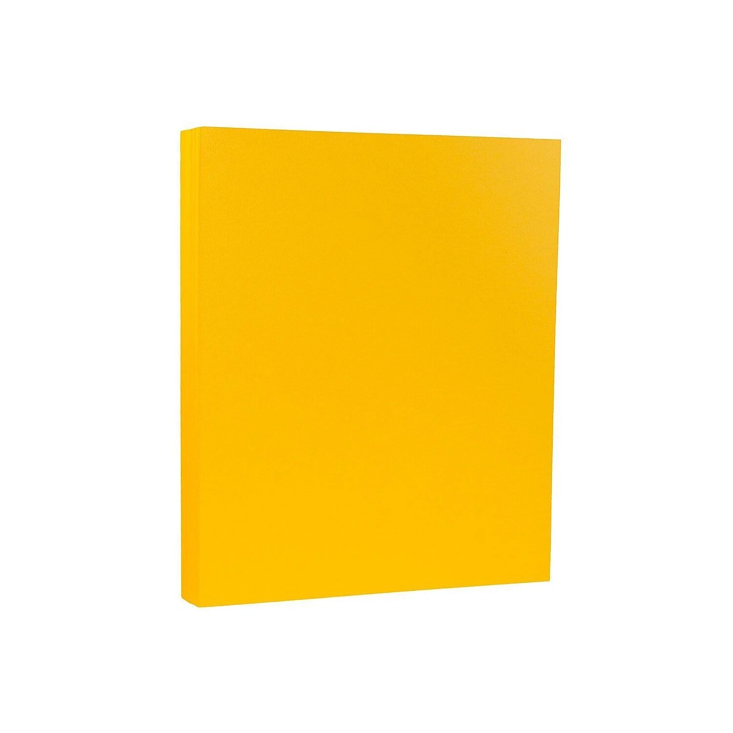 Paper Matte Colored Paper 28 lbs. 8.5" x 11" Sunflower Yellow 50 Sheets ...