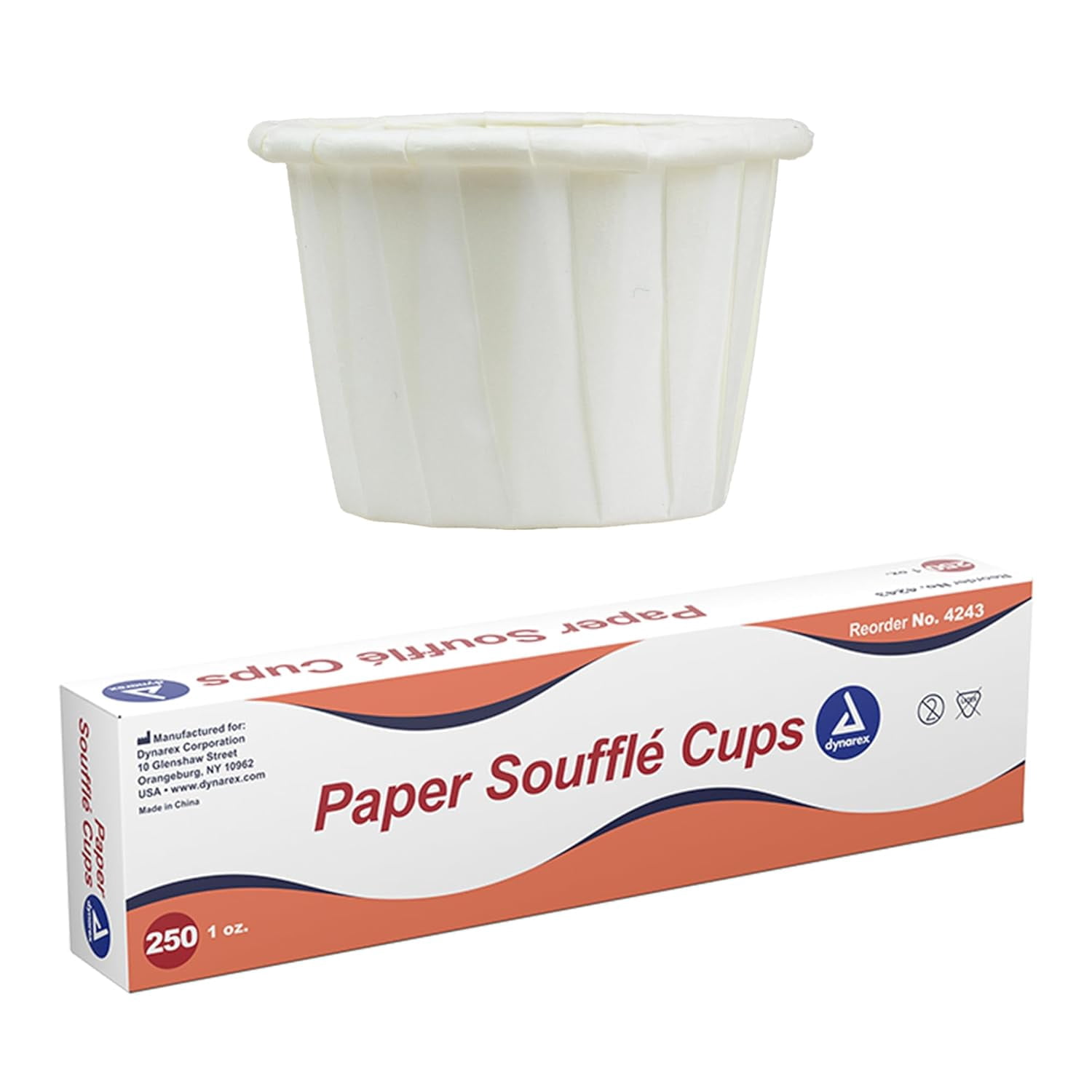 Paper Medicine Cups - 1 oz Disposable Souffle Cups for Pills & Meds ...