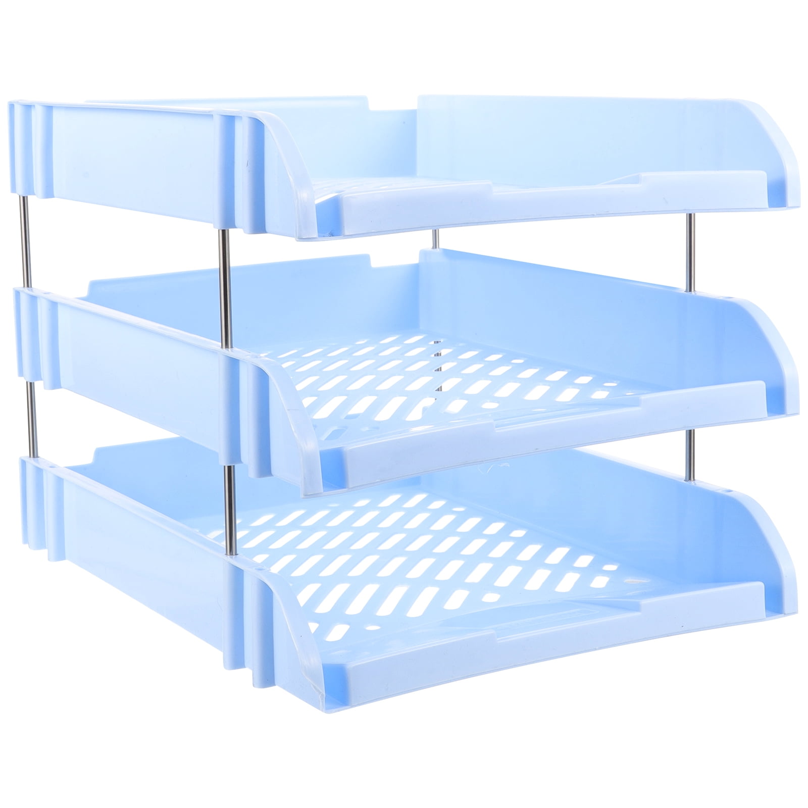 Paper Organizer Tray for Desk Document Stand File Folder Folders Office ...