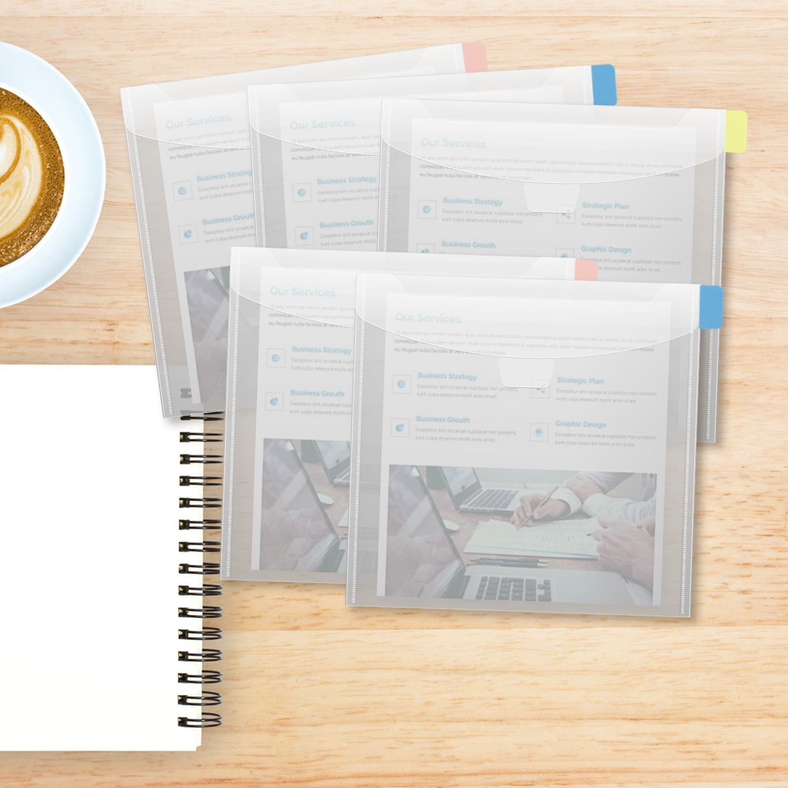 Paper Organizer Waterproof Scrapbook Paper Storage Protective Paper ...