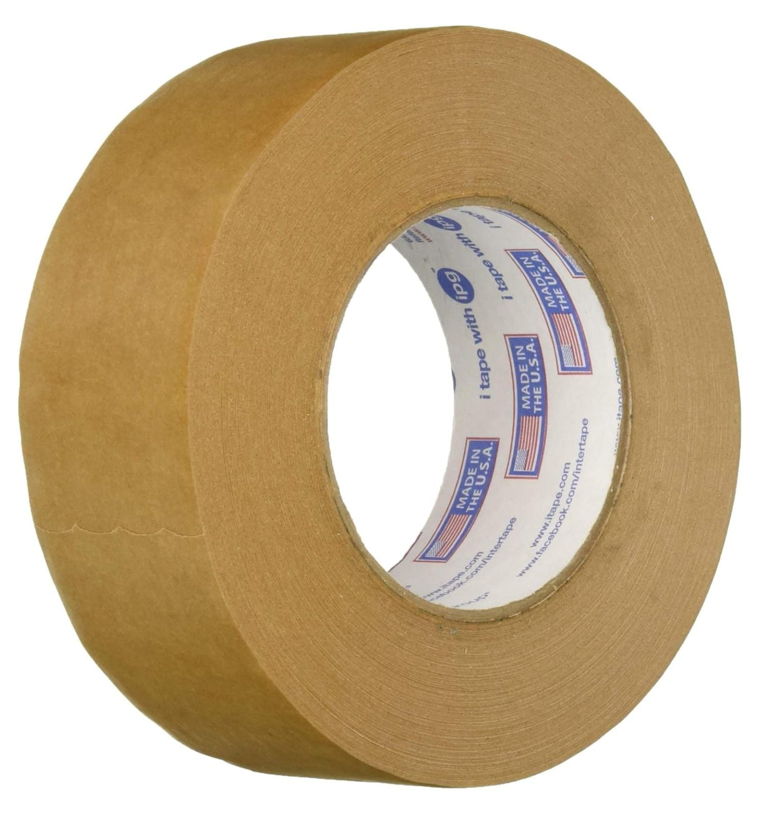 Paper Packing Tape 1.88in x 60yds (12 Pack) - Natural Flatback Carton ...