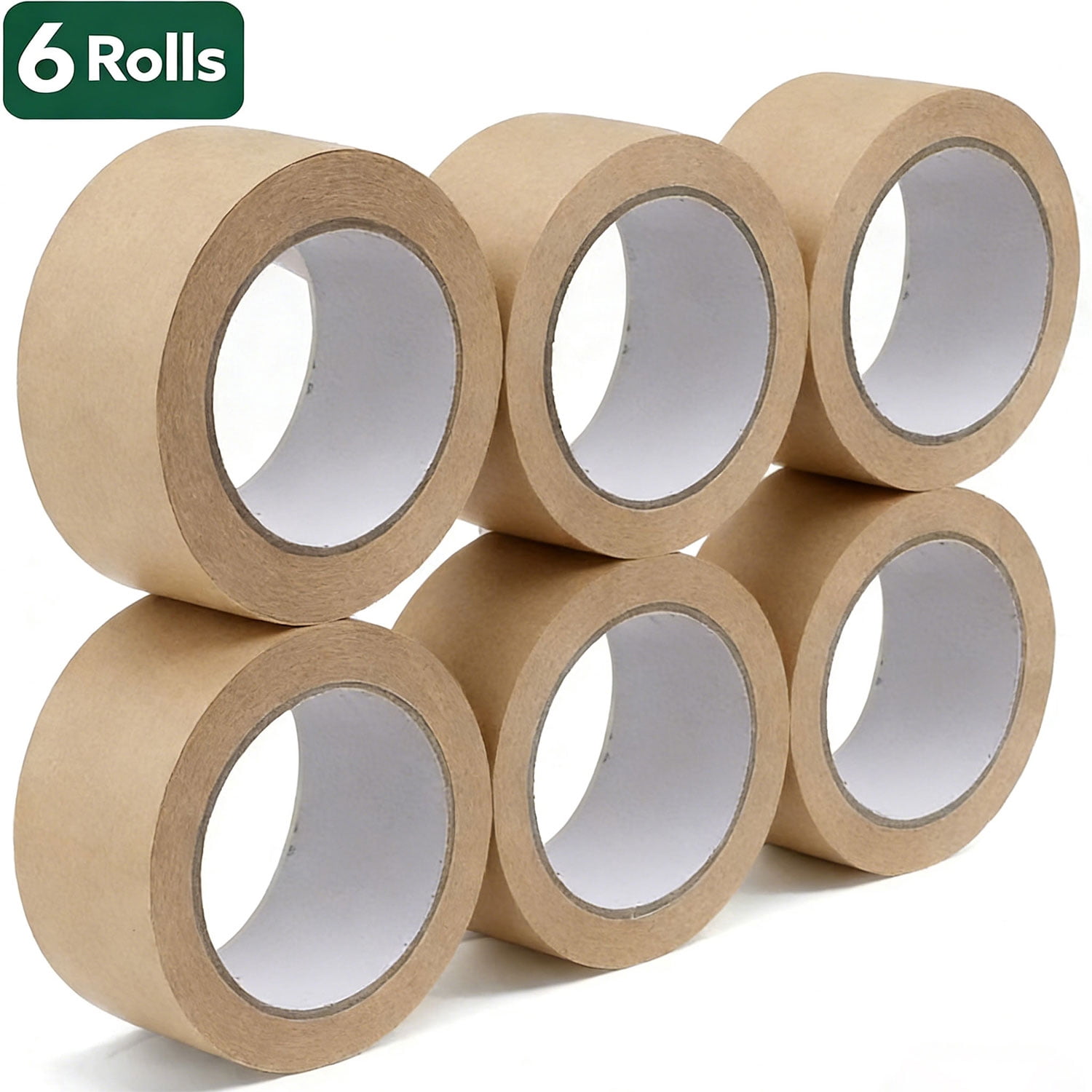 Paper Packing Tape Brown Kraft Paper Packaging Tape Tear by Hand for ...